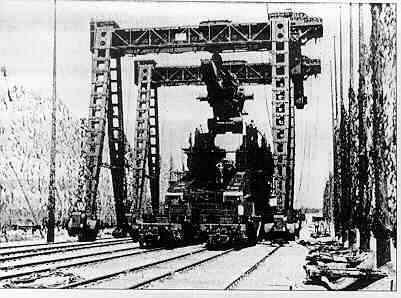 Dora, the world's largest railway gun
